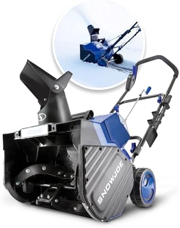 Amazon.com : Snow Joe 24-Volt Cordless Snow Blower Bundle, 18-Inch Snow ...