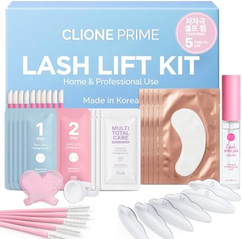 Amazon.com: Korean Lash Lift Kit - 5 Sets At Home Eyelash Perm Kit with ...