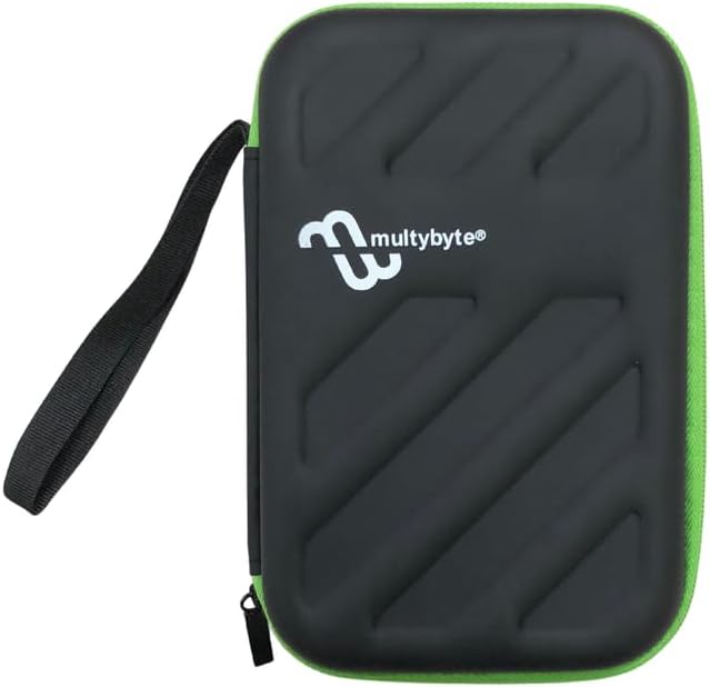 MULTYBYTE® External Hard Drive Case Shell 2.5-Inch Hard Drive Portable ...