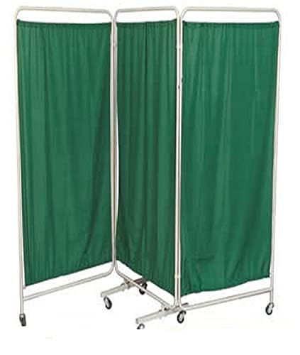 Jyoti Hospital Bedside Screen Three fold Curtain Panels (Medical Bed ...