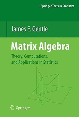 Amazon.in: Buy Matrix Algebra: Theory, Computations, and Applications ...