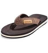 FITORY Men's Sport Flip Flops, Comfort Thong with Arch Support Shoes ...
