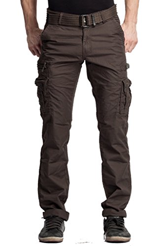 Buy BEEVEE Men's Cotton Cargo Pants(FMCR1708OLIVE_50) Olive at Amazon.in