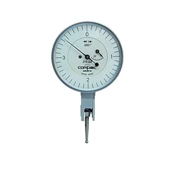 TESA 213GLA COMPAC 210 Standard Model Lever Type Dial Test Indicator, 0 ...