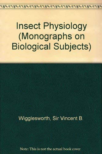 Insect Physiology: Sir Vincent B. Wigglesworth: 9780416410303: Amazon ...