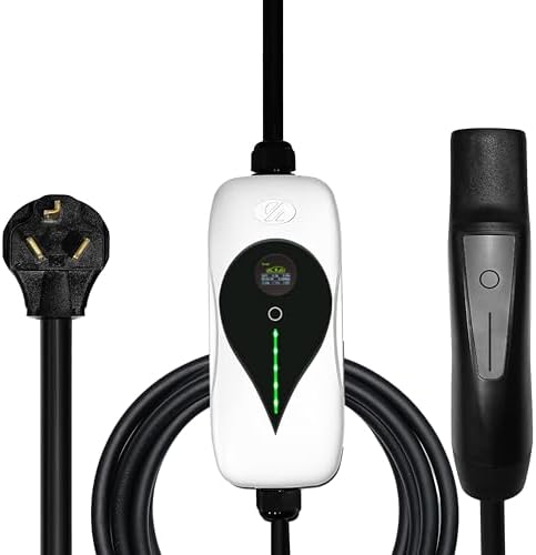 Amazon.com: Tesla Model Y/3/S/X Portable EV Charger Level 2, 32Amp, 90 ...