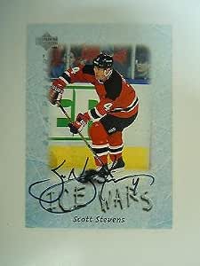 1995/95 UD " BE A PLAYER " HOCKEY Scott Stevens Autograph S219 Card ...