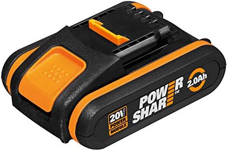 WORX WA3639 PowerShare 20V 2.0Ah Li-ion Battery with Charge Indicator ...