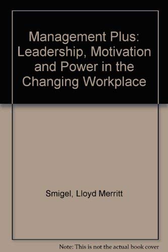 Management Plus: Smigel, Lloyd Merritt: 9781565651593: Amazon.com: Books
