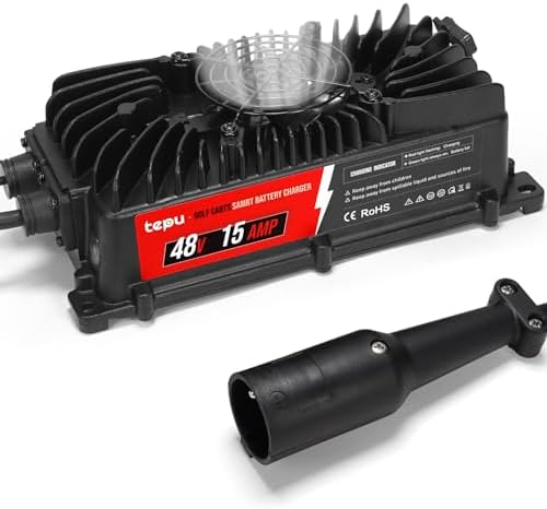 Amazon.com: 8 Amp Panel Mount Battery Charger & Tester for 12V Trailer ...