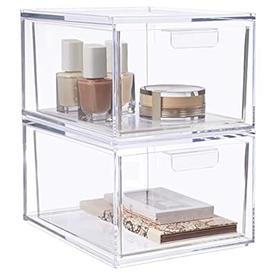 Amazon.com: Storage Container Clear Stackable