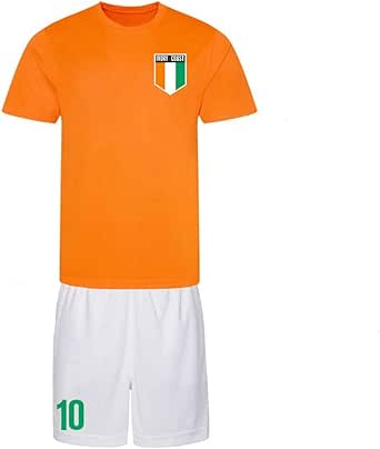 Amazon.com: Personalised Ivory Coast Training Kit : Sports & Outdoors