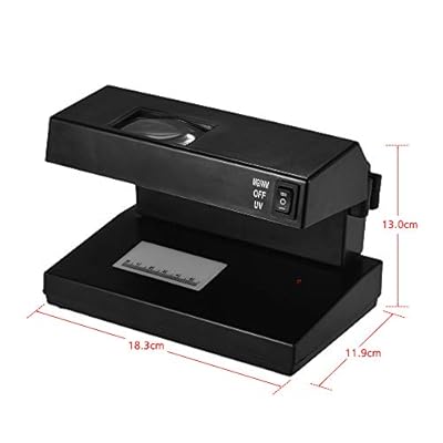 Portable Desktop Counterfeit Ultraviolet UV and Watermark Detector ...
