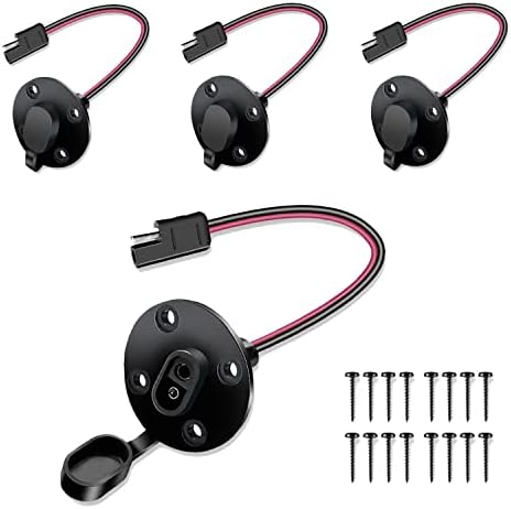 Amazon.com: LeTaoXing 10AWG SAE Connector Power Socket Sidewall Port ...