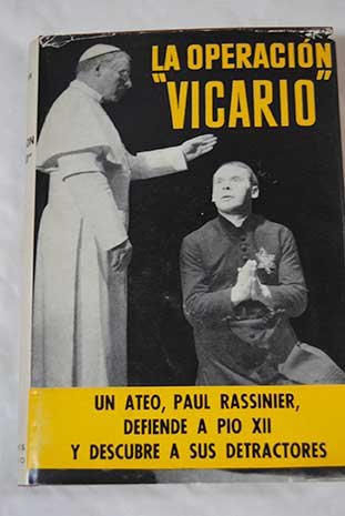 La operación "Vicario" : Rassinier, Paul: Amazon.com.mx: Libros
