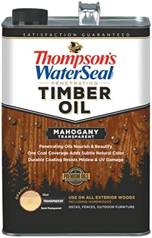 Thompson's WaterSeal TH.049831-16 Penetrating Transparent Timber Oil ...