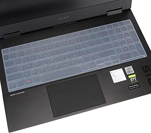 RAYA Silicone Keyboard Skin Cover for 2022 & 2023 HP OMEN 15 & HP OMEN ...