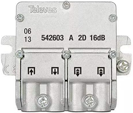 Televés 543503 543503 - Mini Repartidor 5 2400 mhz easyf 2D 4.3/4db ...