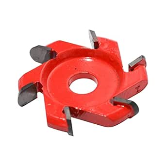 Grinding Wheel Disc 75-100mm Diameter 16mm Bore Red Hexagonal Blade ...