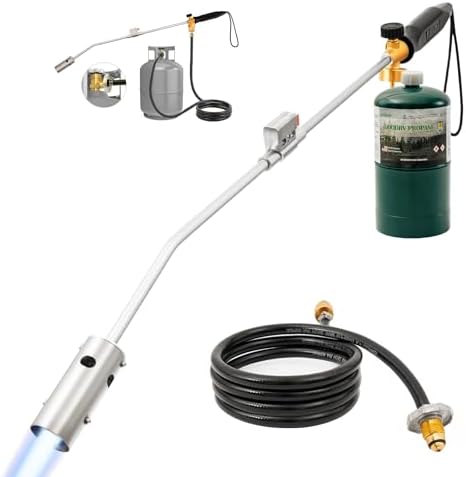 Amazon.com : Propane Torch Weed Burner, 2 in 1 Weed Torch for Propane ...