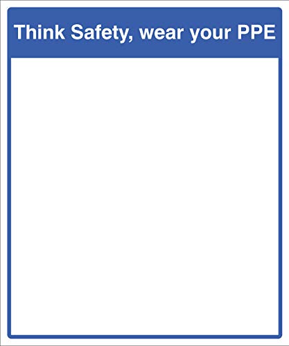Mirrors - Mirror Message - Think safety, wear your PPE 405x485mm ...