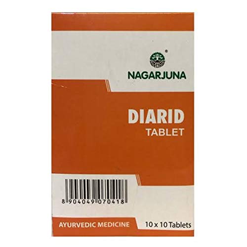 Buy NAGARJUNA Diarid 100 Tablet Pack of 2 Online at Low Prices in India ...