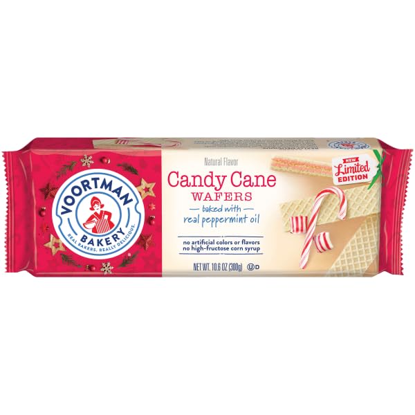 Amazon.com: Voortman Limited Edition Christmas Holiday Cookies, 10.6 ...