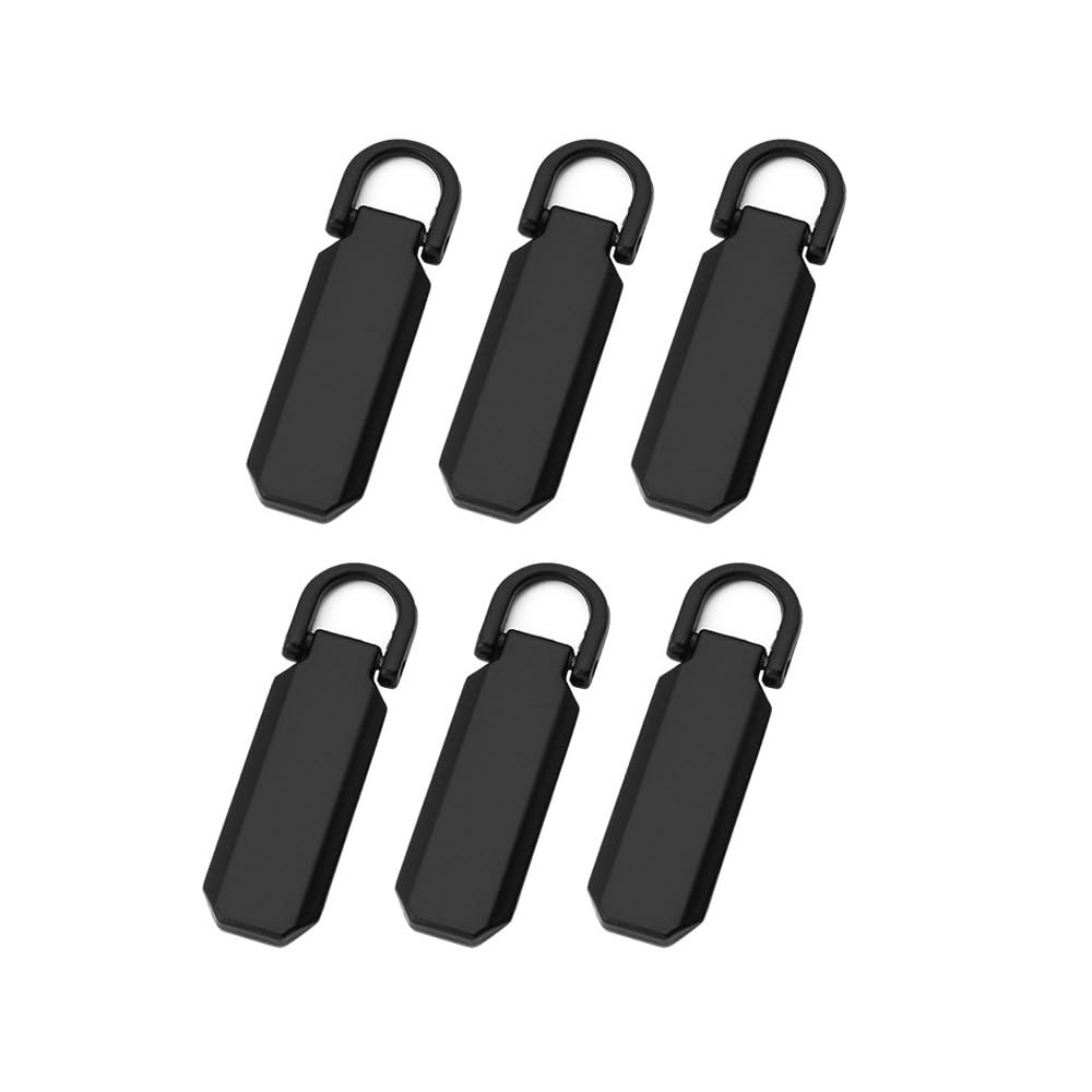 Amazon.co.jp: MINBOOT ファスナー 引き手 持ち手 修理 6個セット 合金製品 簡単着脱 金具 合金 衣類 カバン 財布 ブーツ 荷物 リュック DIY 裁縫 手作り ...