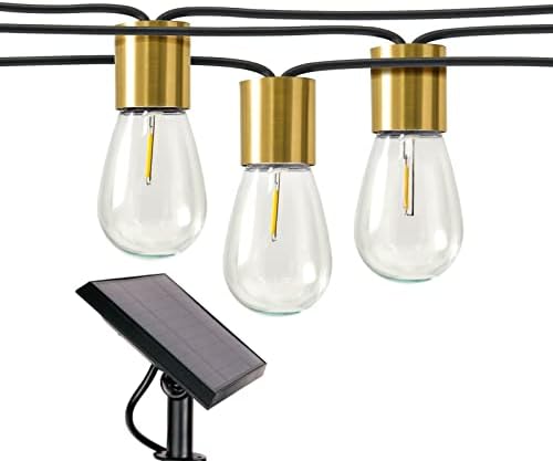 Brightech Glow LED String Lights - 26 Ft Commercial Grade Patio Lights ...