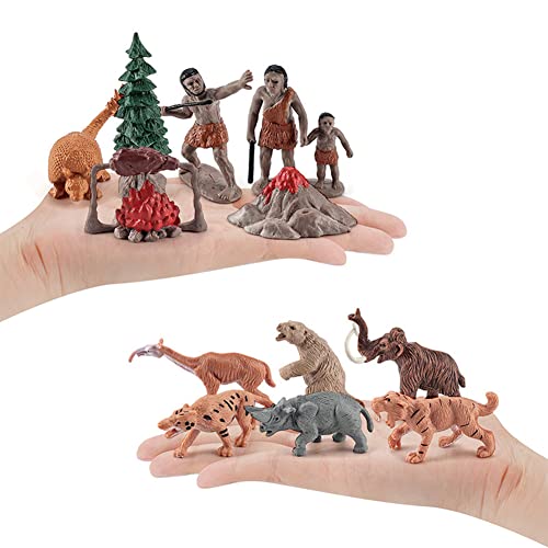 ShiningLove 12pcs/set Simulation Model Primitive Human Models Human ...