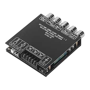 Bluetooth Power Amplifier Board with Subwoofer 2.1 Channel Bluetooth ...