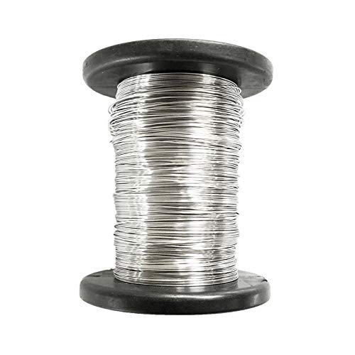 100m/lot Dia: 0.2mm 316 rolled stainless steel wire bright cold drawn ...