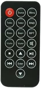 Remote Replace for Audio/Projector/TV Remote for Orbitsound T12 T9 T9V1 ...