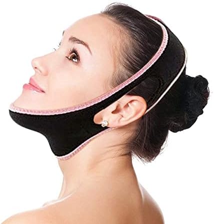 Amazon.com: Reusable V Line Mask Facial Slimming Strap Double Chin ...