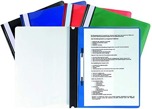 Exacompta - Ref 439900B - Pack of 20 presentation folders with flap ...
