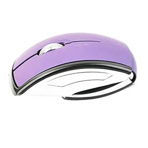 BIG BOOM® 2.4GHz Wireless Laptop Folding Folding Arc Optical Mouse USB ...