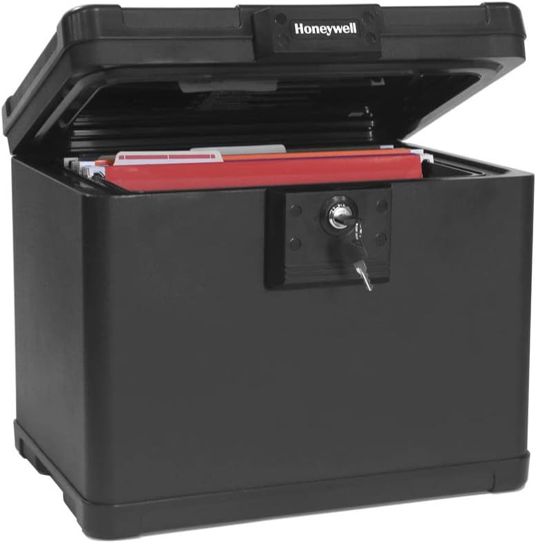 First Alert 2037F Water and Fire Protector File Chest, 0.62 Cubic Feet ...