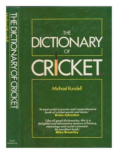 Rundell M Dictionary of Cricket: Not Known.: 9780047961038: Amazon.com ...