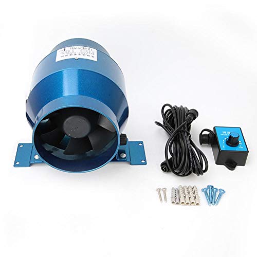 Ducted fan SE-A100 4" 160CFM Inline Duct Fan Attic Gable Fan AC220V ...