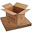 StorageVault Small 1.5 Cubic Foot Cardboard Moving Boxes 10-Pack
