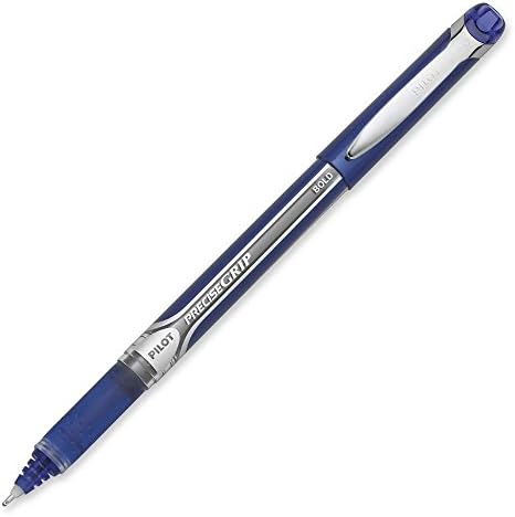 Amazon.com: Pilot Precise Grip Roller Ball Stick Pen Blue Ink/Bold ...