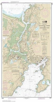 Amazon.com : NOAA Waterproof Chart 13281 : Sports & Outdoors