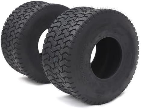 Amazon.com: Set of 2 Turf Tire, 23x8.5-12-4PR Lawn Mower Tire & Tractor ...