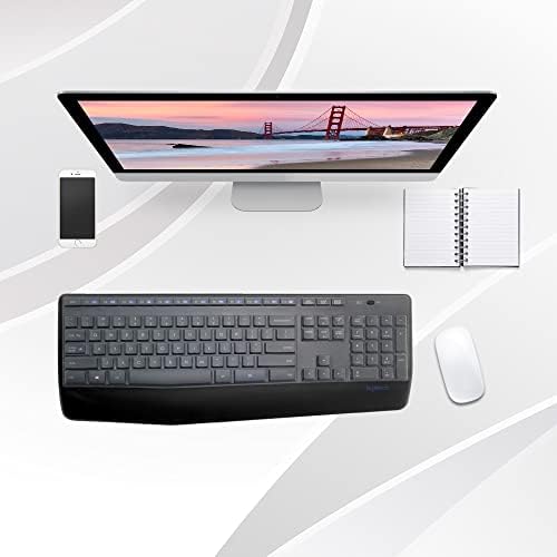 Amazon.com: Silicone Keyboard Cover Skin Compatible with Logitech MK545 ...