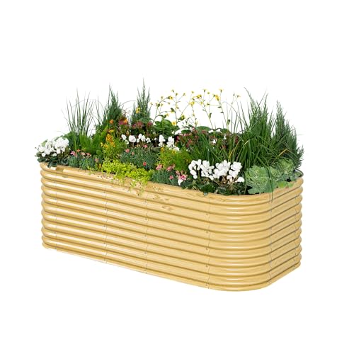 Vego garden 32" Extra Tall Raised Garden Bed Kits, 10 in 1 Modular ...