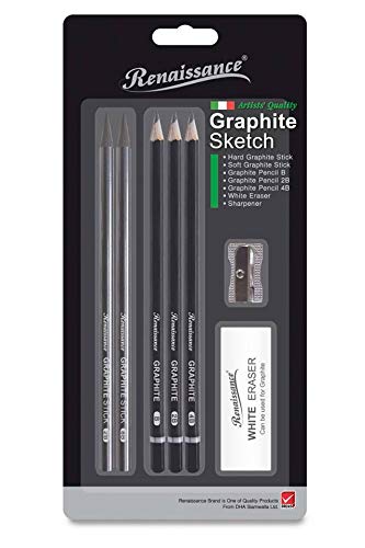 Renaissance Graphite Graphite Pencil Set : Amazon.in: Office Products