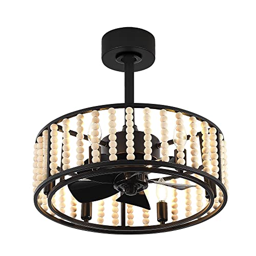 Snapklik.com : Breezary 20 Inch Caged Ceiling Fan