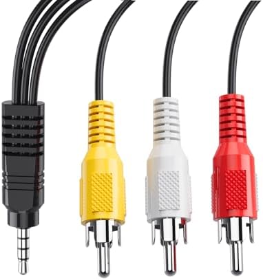 Amazon.com: AV A/V Audio Video TV-Out Cable Cord Lead for JVC Digital ...