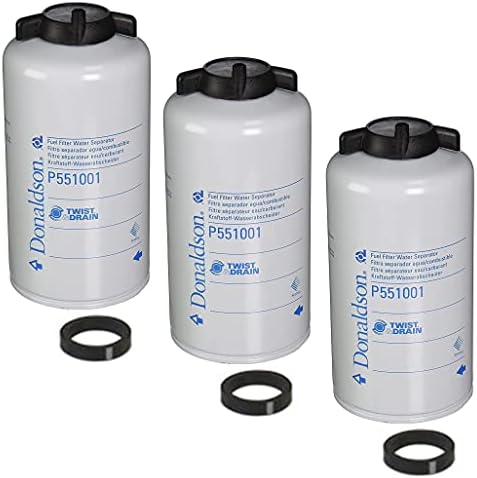 Amazon.com: P551001 Donaldson Fuel Filter Water Sep (Pack of 3 ...