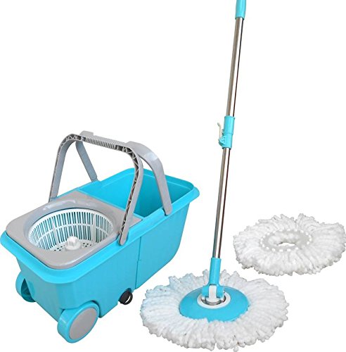 POLYSET SAPARA 360 Degree Rotating Wheel Dual Tube MOP Along with ONE ...